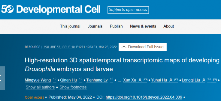 Cell、NG和NC高分文章收录！带你玩转3D时空图谱 | | 百迈客生物
